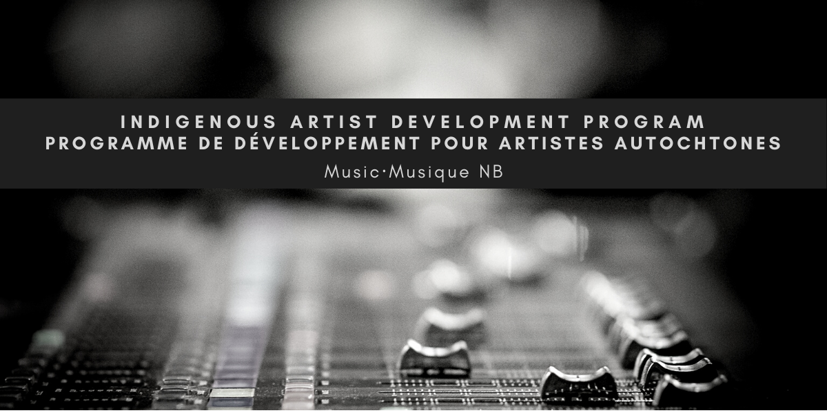 Cal Johnson, First Recipient of the Indigenous Artist Development Program - ArtsLink NB