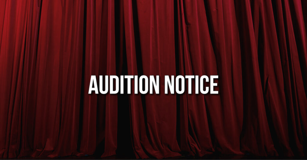 Audition Notice: Saint John Theatre Company ? - ArtsLink NB