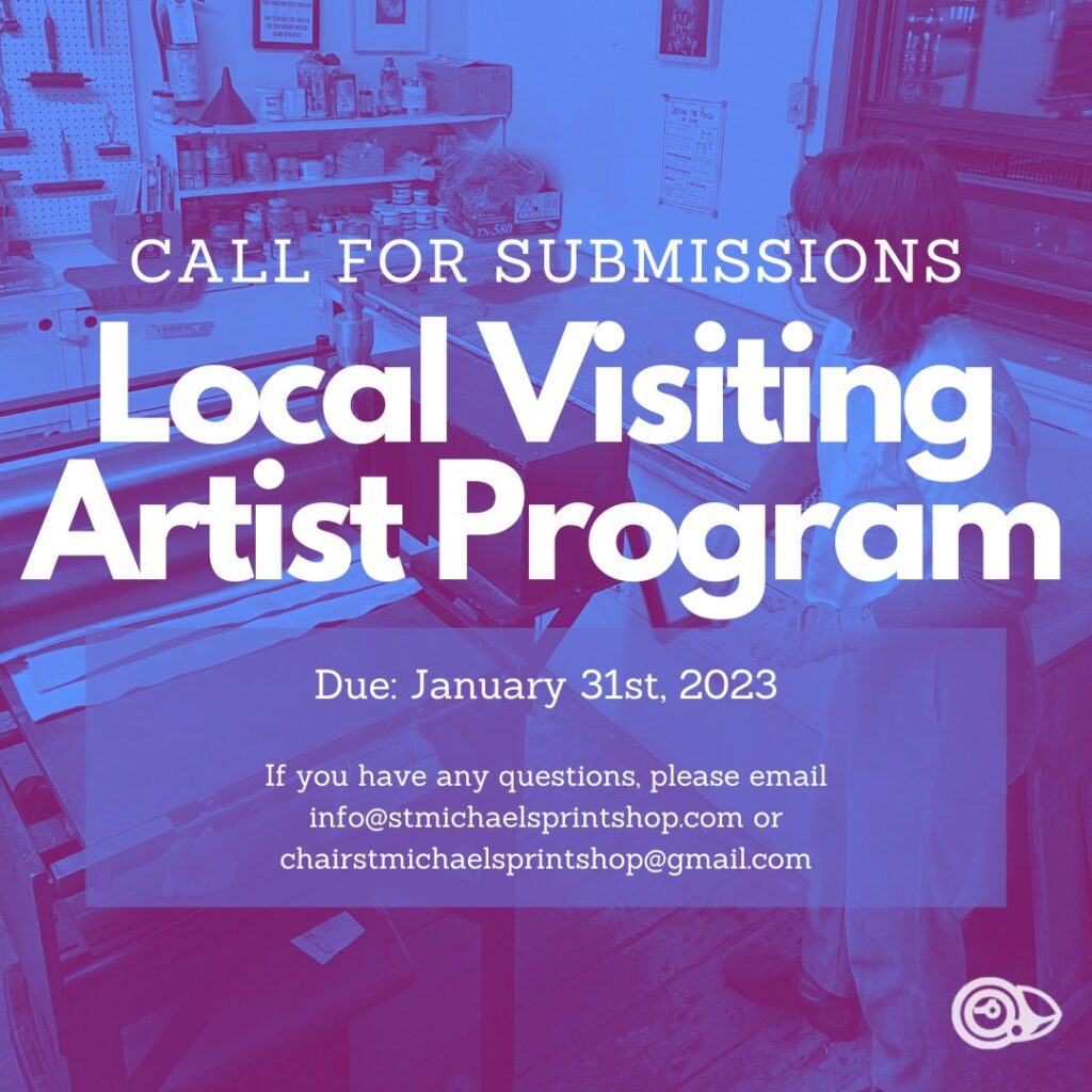St. Michael’s Printshop Local Visiting Artist Program ? - ArtsLink NB