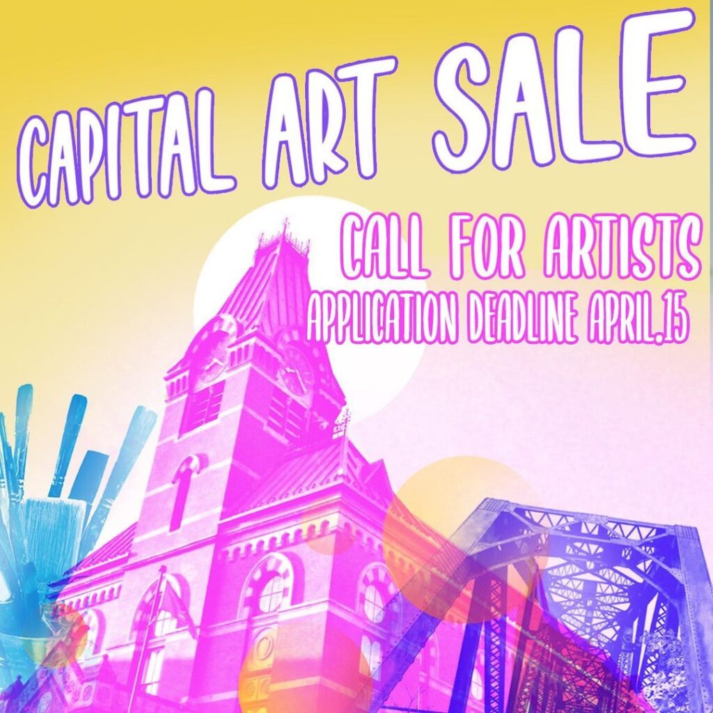 Capital Art Sale Call for Artists ? - ArtsLink NB